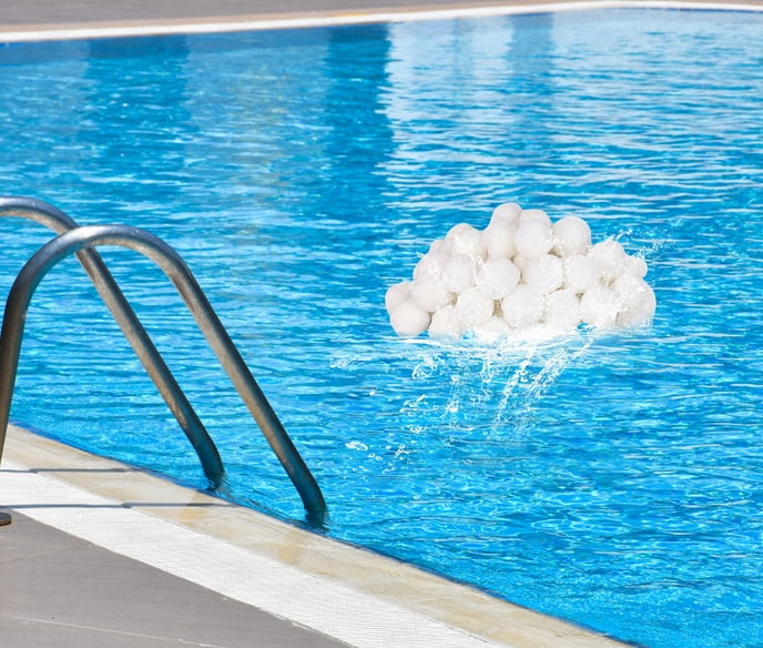 Cotton Balls for Pool Filter Pool Filter Ball, Lightweight Reusable Eco ...