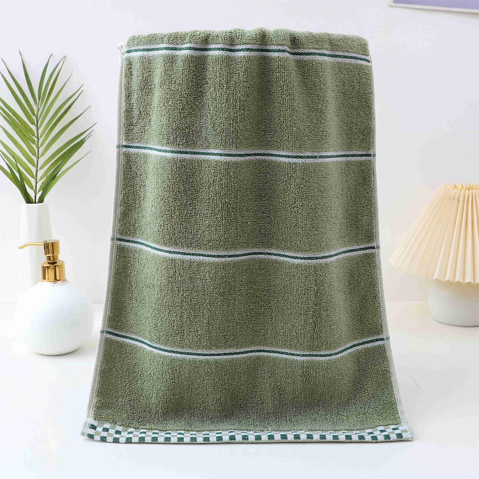 Cotton Bath Towel Set Highly Absorbent Soft Towels for Bathroom Hotel ...