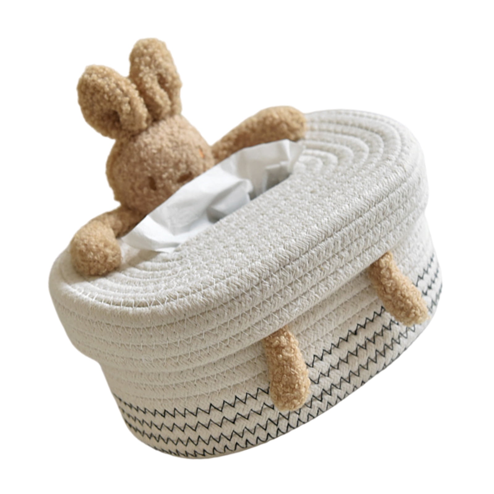 Cotton Bear/Rabbits Tissue Box Covers Practical Tissue Storage Box ...