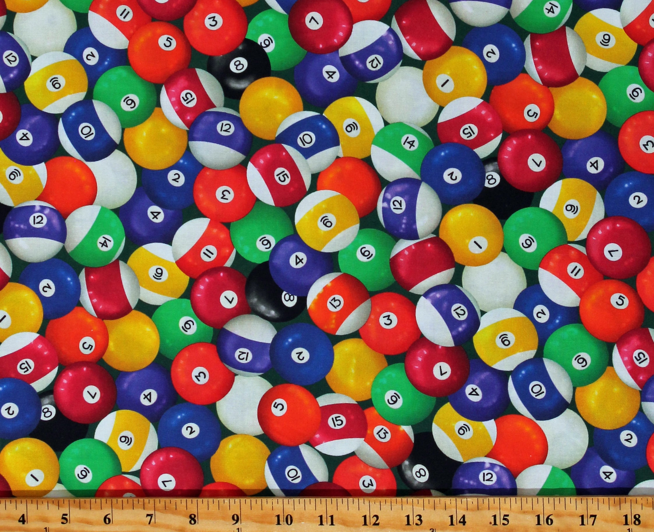 Cotton Billiards Pool Balls Games Game Night Sports This & That VI ...