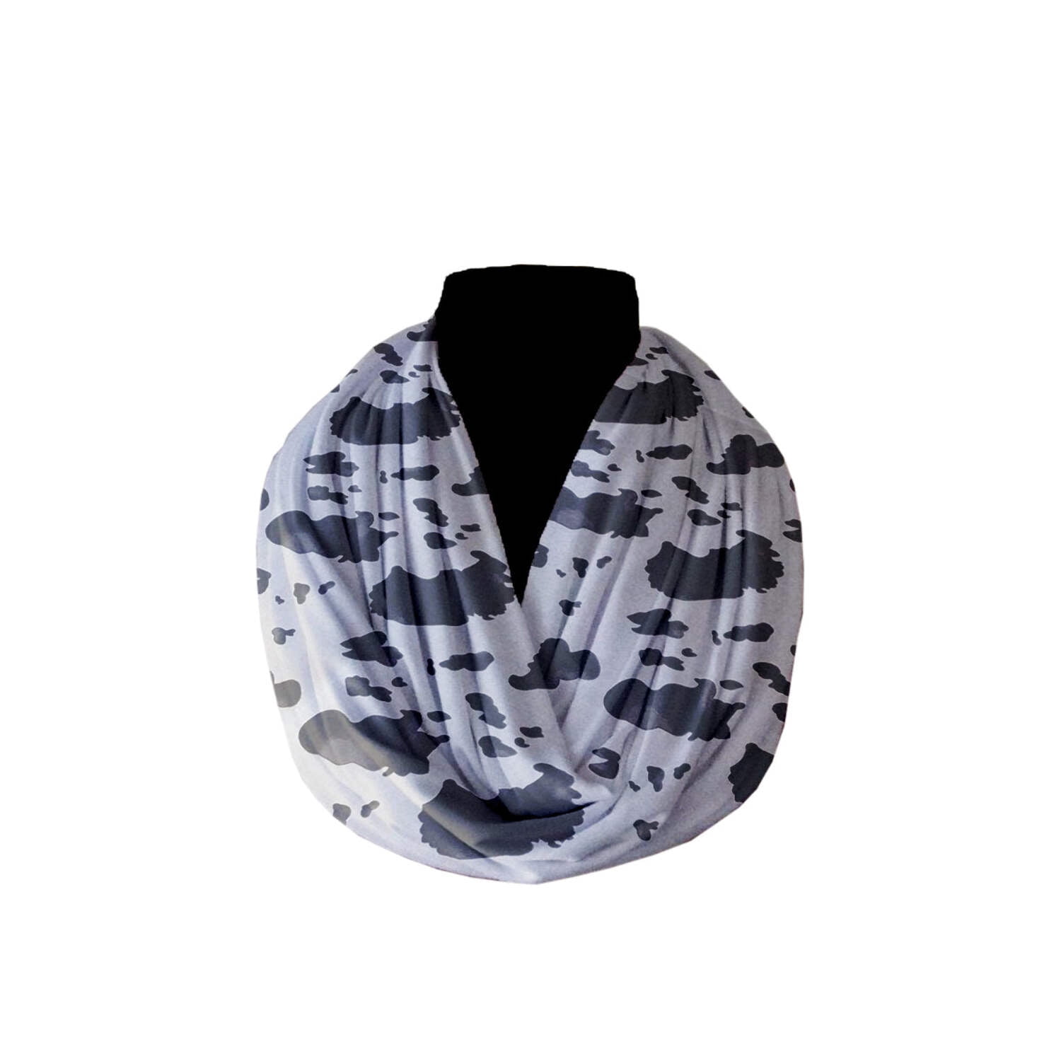 Cotton Blend Infinity Scarf Cow Print - Walmart.com