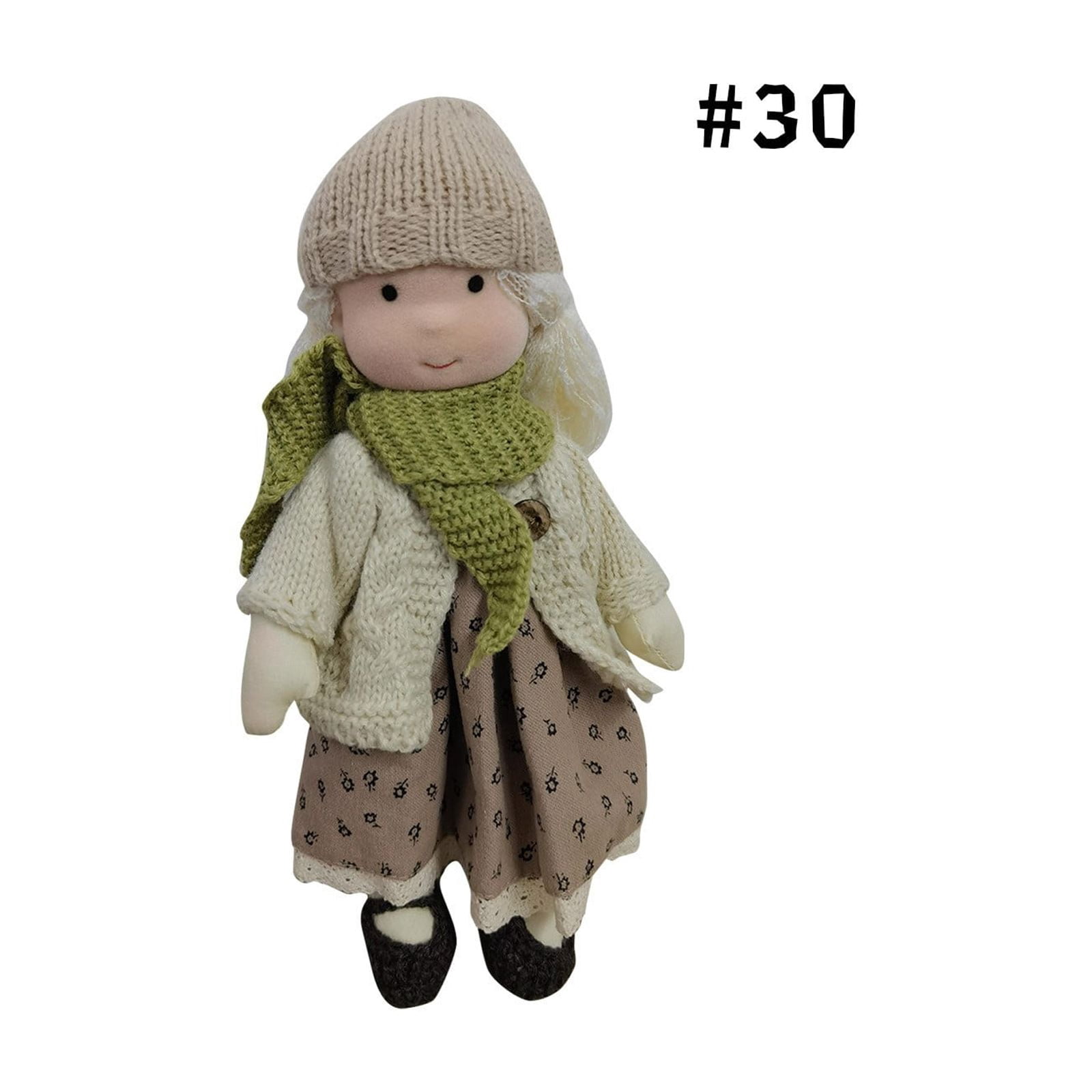 Cotton-Bodied Dress-Up Doll with Removable Outfits, Gift Box Packaging ...