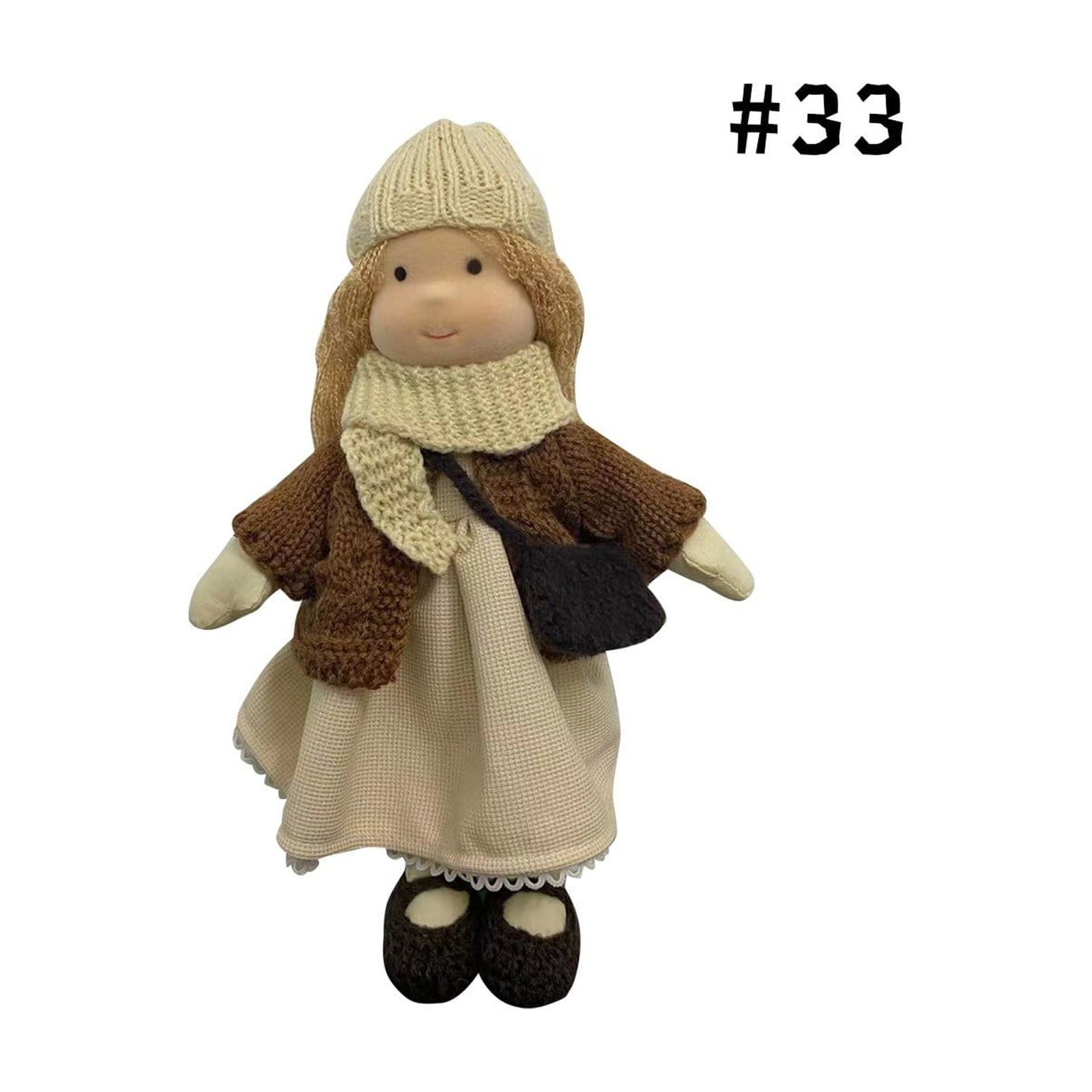 Cotton-Bodied Dress-Up Doll with Removable Outfits, Gift Box Packaging ...