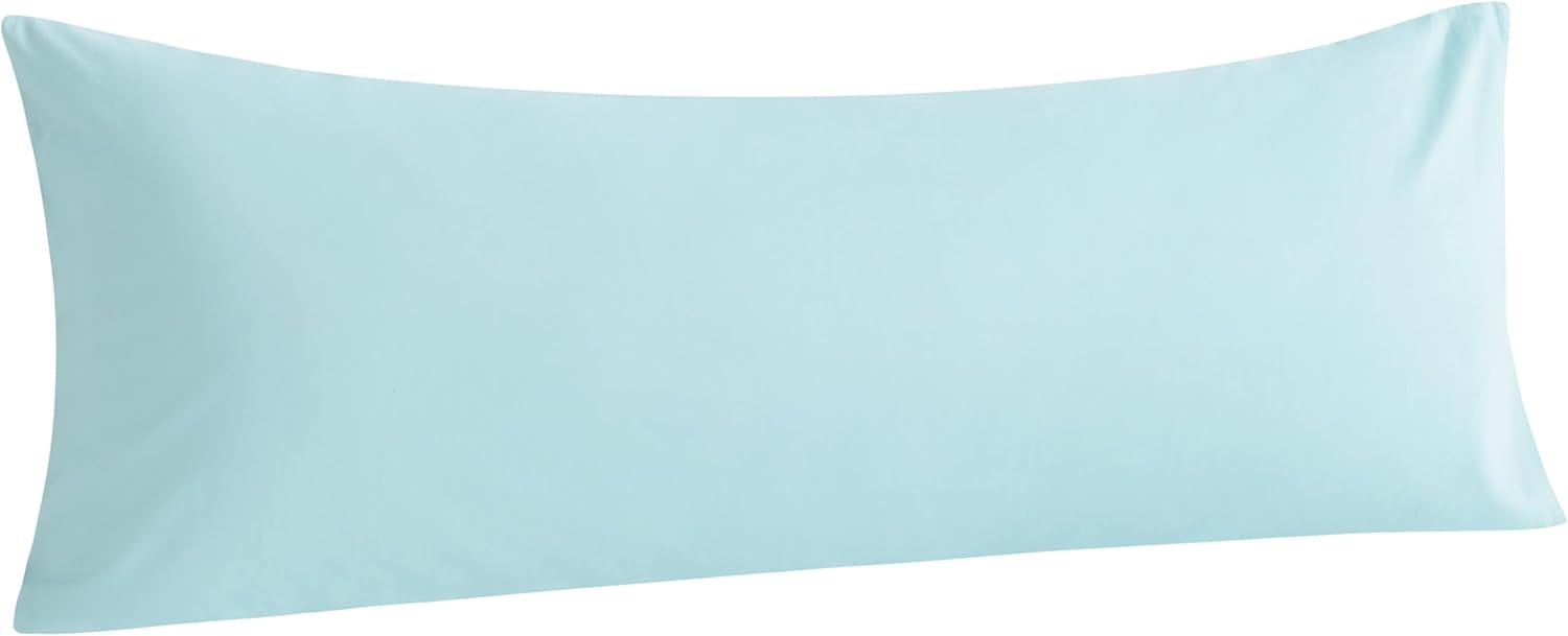 Cotton Body Pillowcase - Envelope Closure 20x54 Inch, Breathable Soft ...