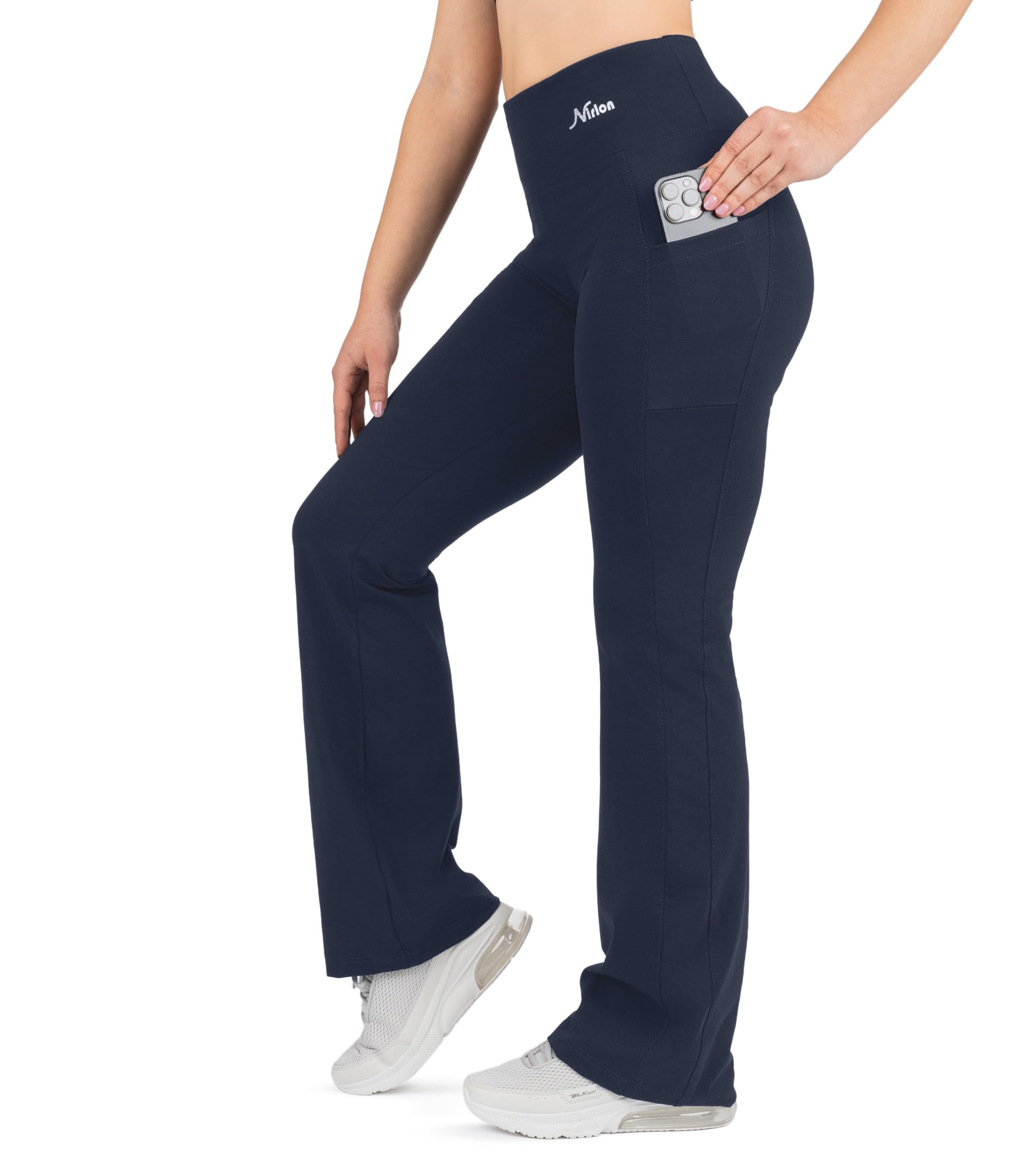 Cotton Bootcut Yoga Pants Size 20, Height: 5'0" - 5'2" | 28" Inseam ...