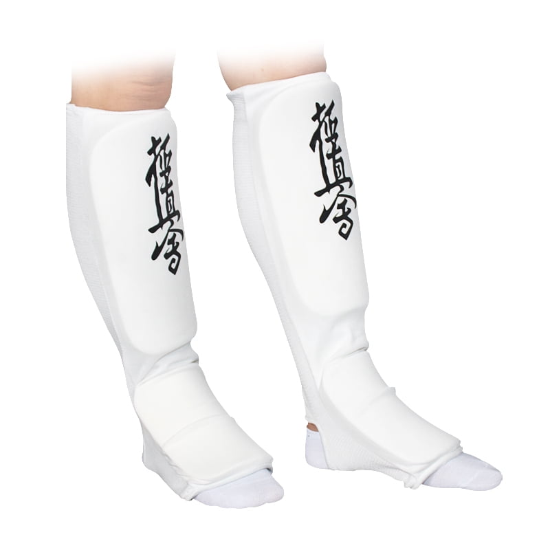 Cotton Boxing shin guards MMA instep protectors foot protection TKD ...
