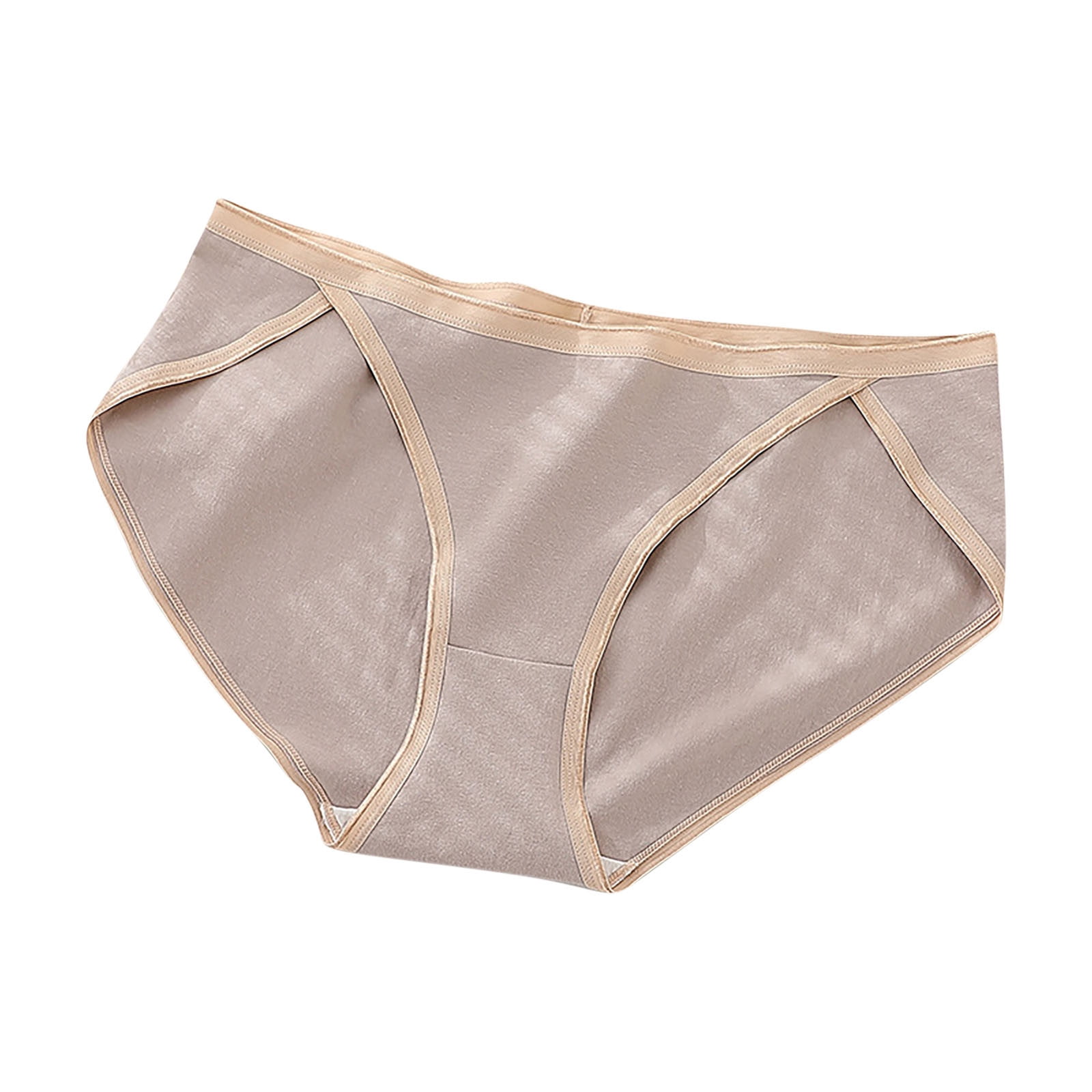 Cotton Briefs for Women Split Front High Waisted Plus Size Underwear ...