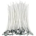 Cotton Candle Wicks 20cm Pre-Waxed, Low Smoke Candle Making Wicks for ...