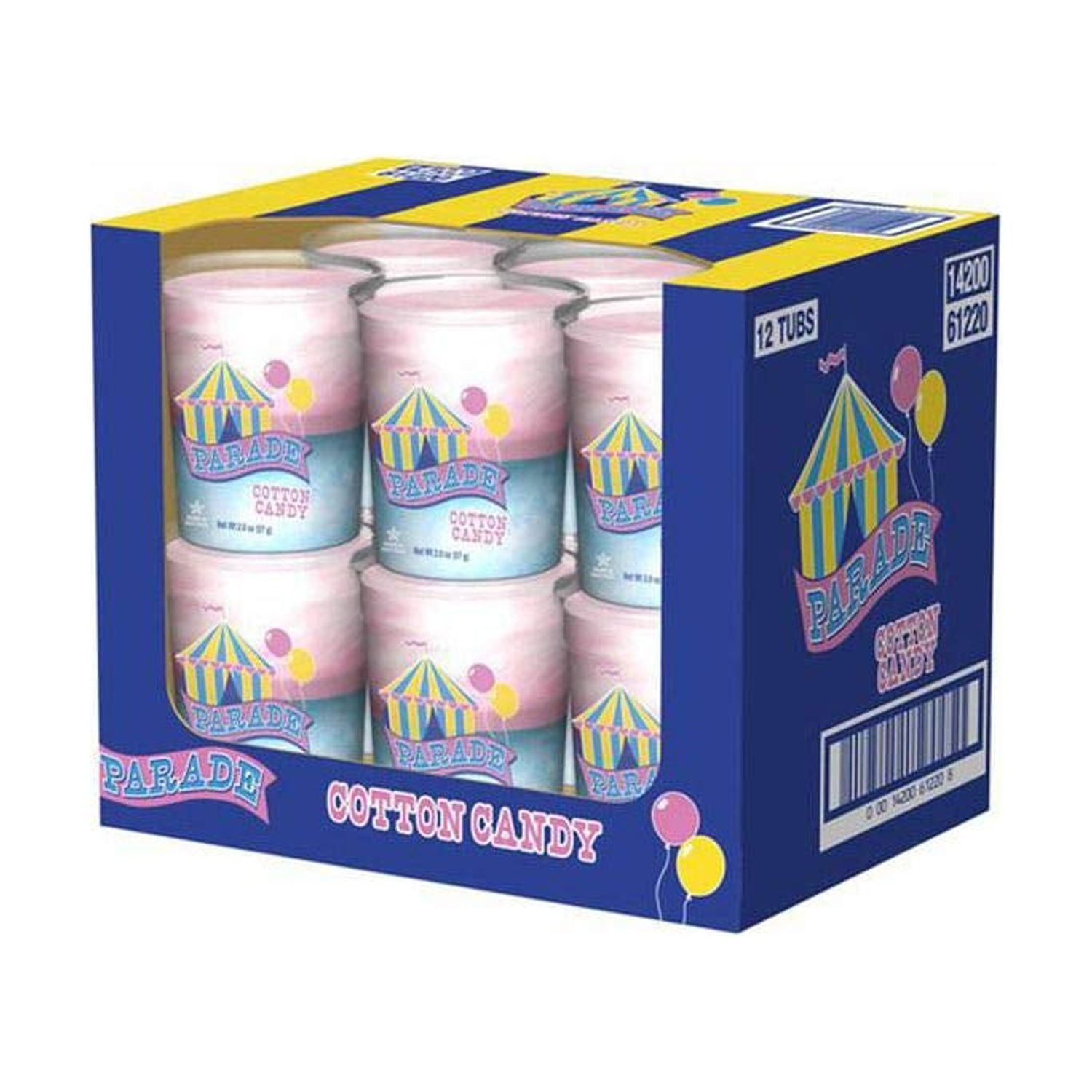 Cotton Candy 2 oz. tubs (8 ct.) (pack of 2) - Walmart.com