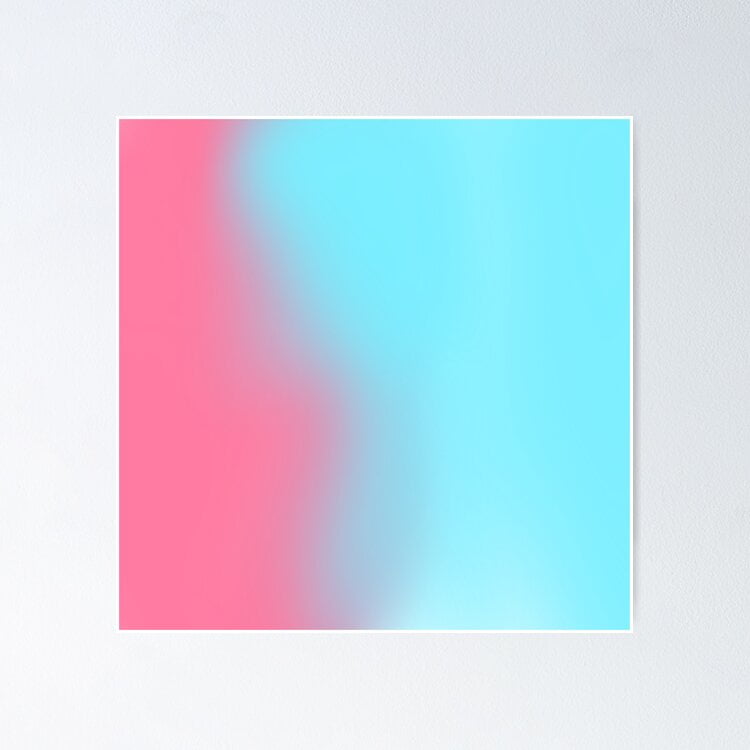 Cotton Candy Blend Poster- Unframed Poster | Wall Art | Perfect For ...