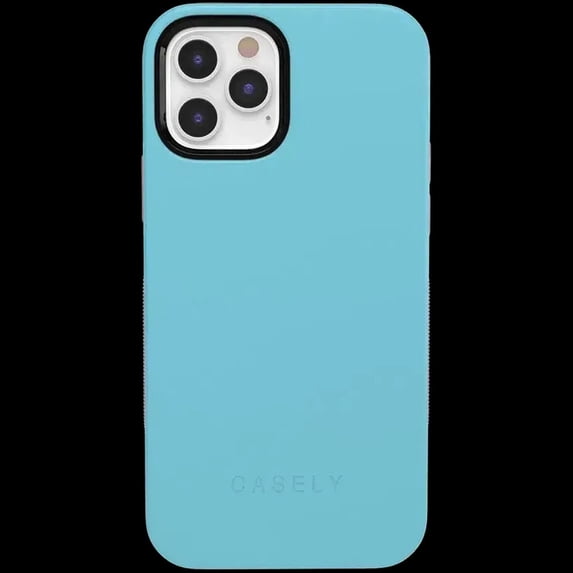 Cotton Candy Blue Pink Protective Phone Case for iPhone 17 to 11 Pro ...