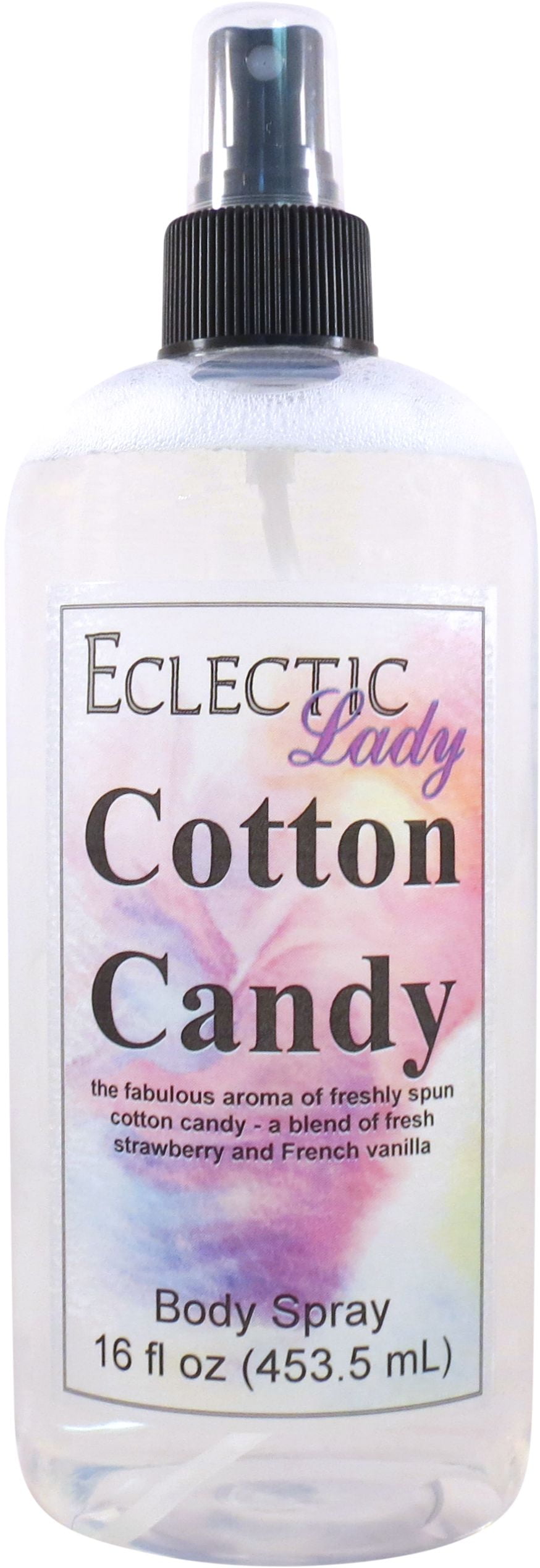Cotton Candy Body Spray, Eclectic Lady, Hydrating Mist, Unisex, 16 oz ...