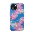Cotton Candy Clouds Sky Pattern Case for iPhone 11 12 13 14 15 16 17 ...