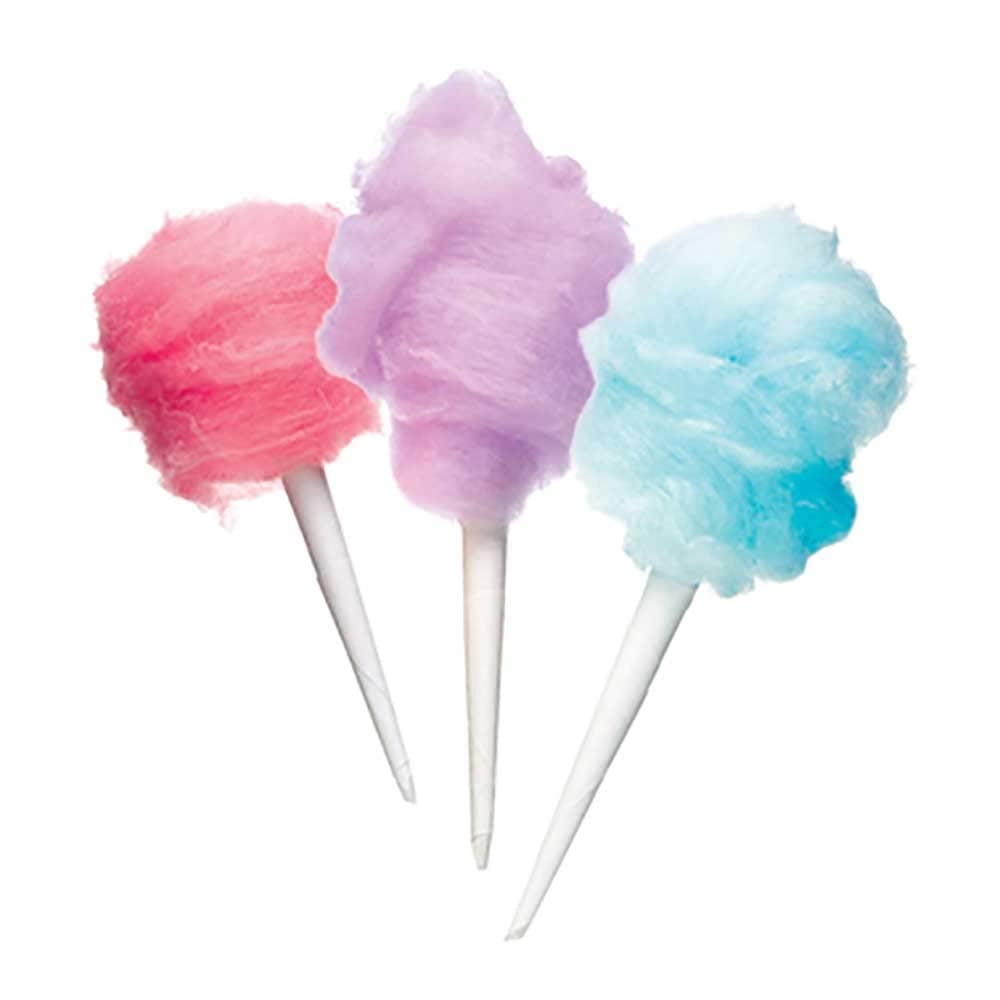 Cotton Candy Cones. Paper Cones. Premium White Paper Cotton Candy Cones ...