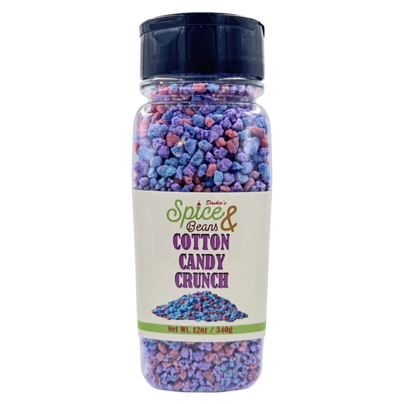 Dasher's Spice & Beans Cotton Candy Crunch Ice Cream Topping 12oz ...