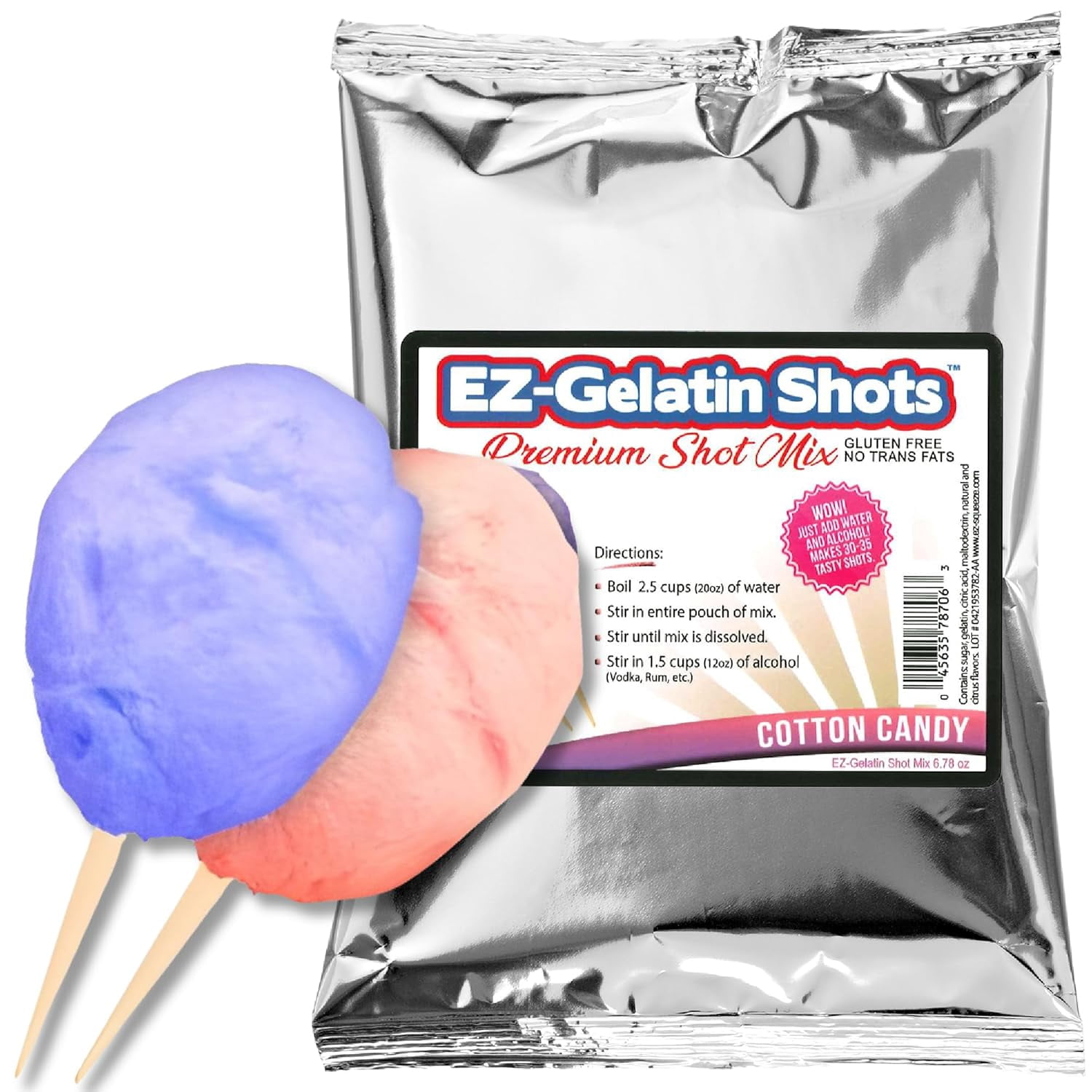 Cotton Candy Gelatin