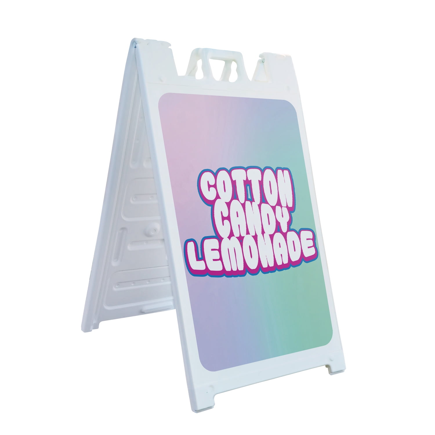 Cotton Candy Lemonade 24" x 36" Double Sided A-Frame Sidewalk Sign ...