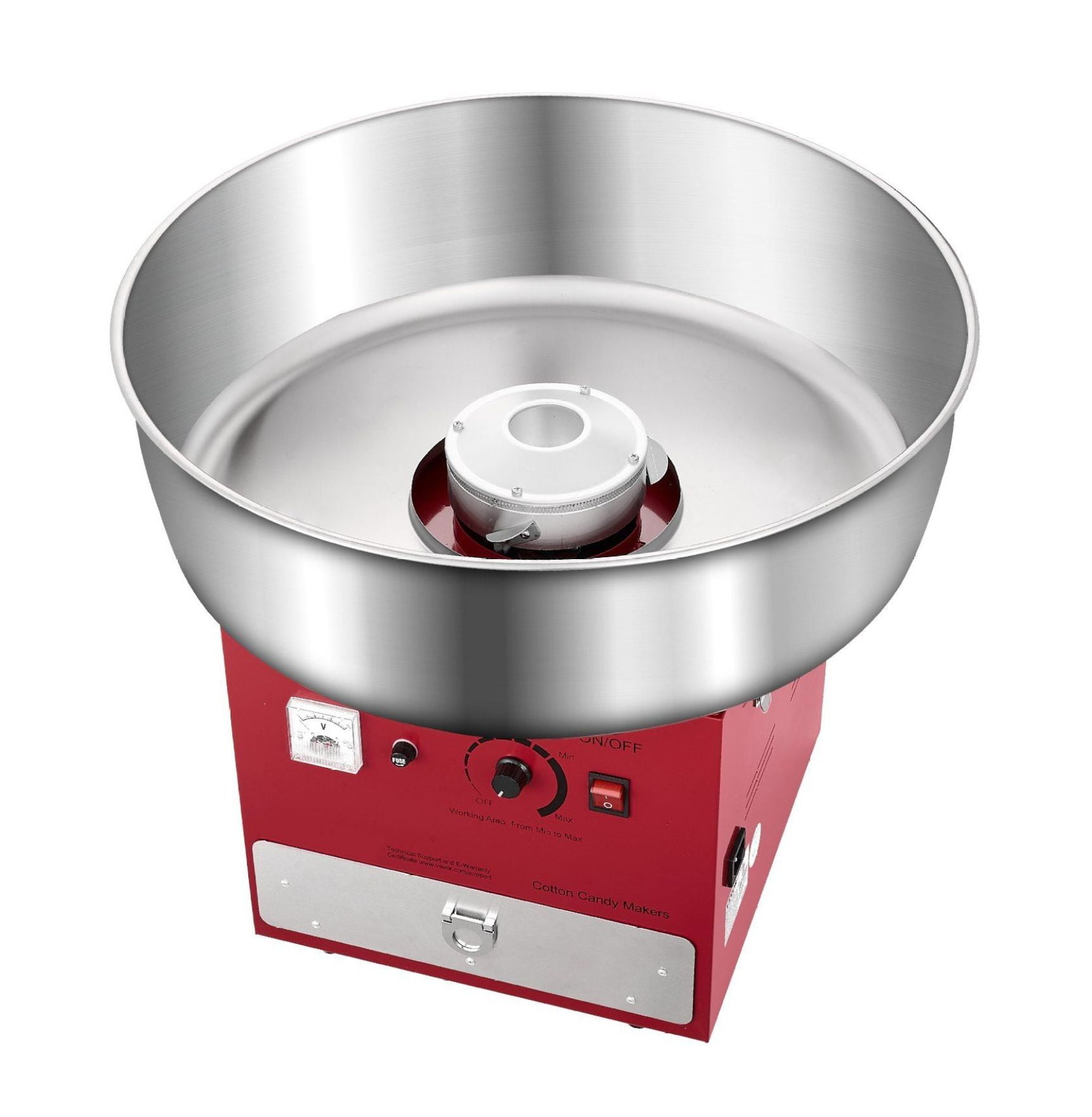 Cotton Candy Machine, 1000W Commercial Sugar Floss Maker for Parties ...