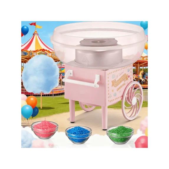 Cotton Candy Machine, Countertop Cotton Candy Maker Homemade Candy ...
