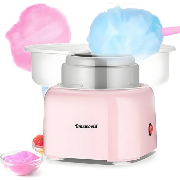 Cotton Candy Machine, Cotton Candy Maker, 500W Pink Vintage Candy Floss ...