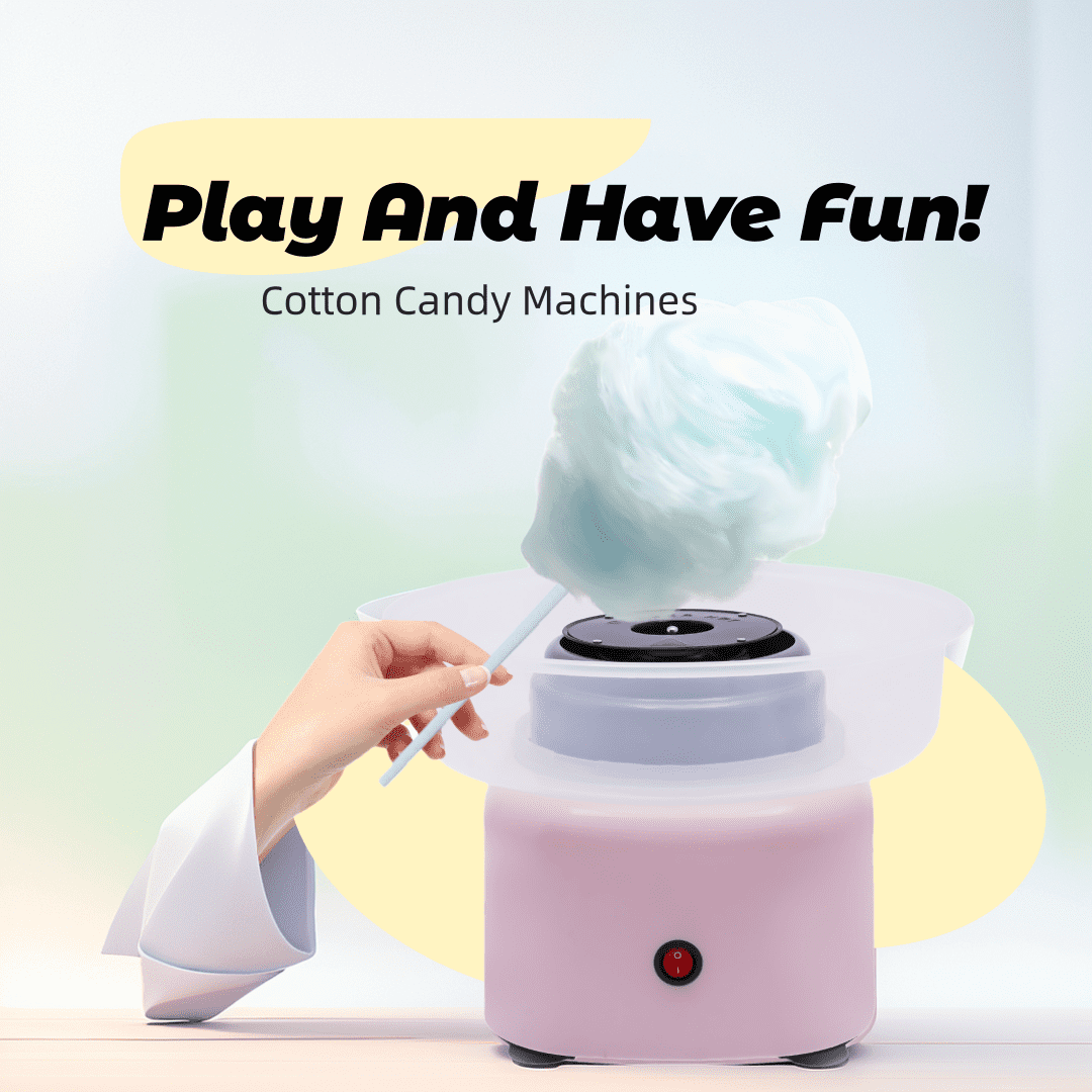 Cotton Candy Machine for Home, Easy to Operate Candy Floss Maker for ...