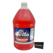 Snow Cone Kit - 1ct 16oz of each Flavor (Cherry, Grape and Blue ...