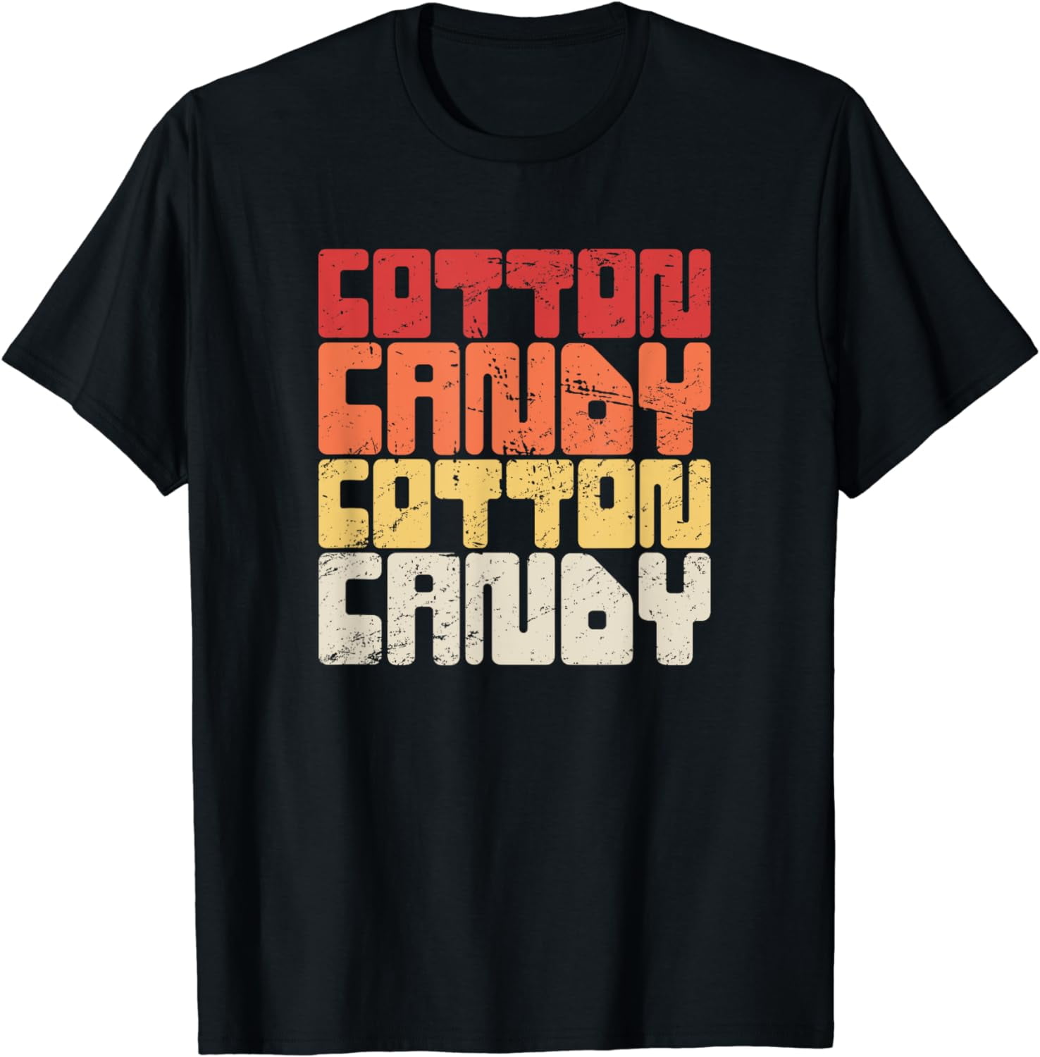 Cotton Candy / State Fair Carnival Candy T-Shirt - Walmart.com