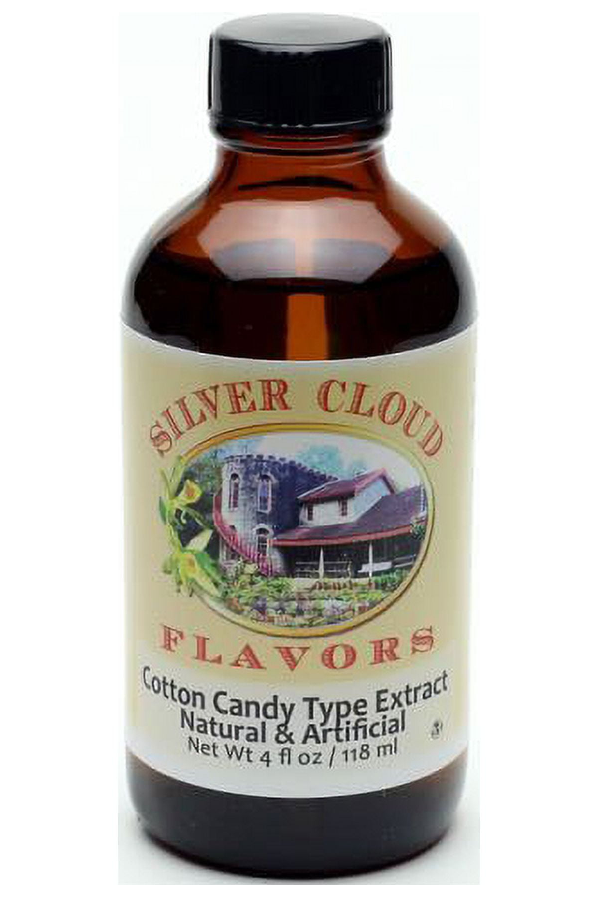 Cotton Candy Type Extract, Natural & Artificial - 4 fl. oz. glass ...
