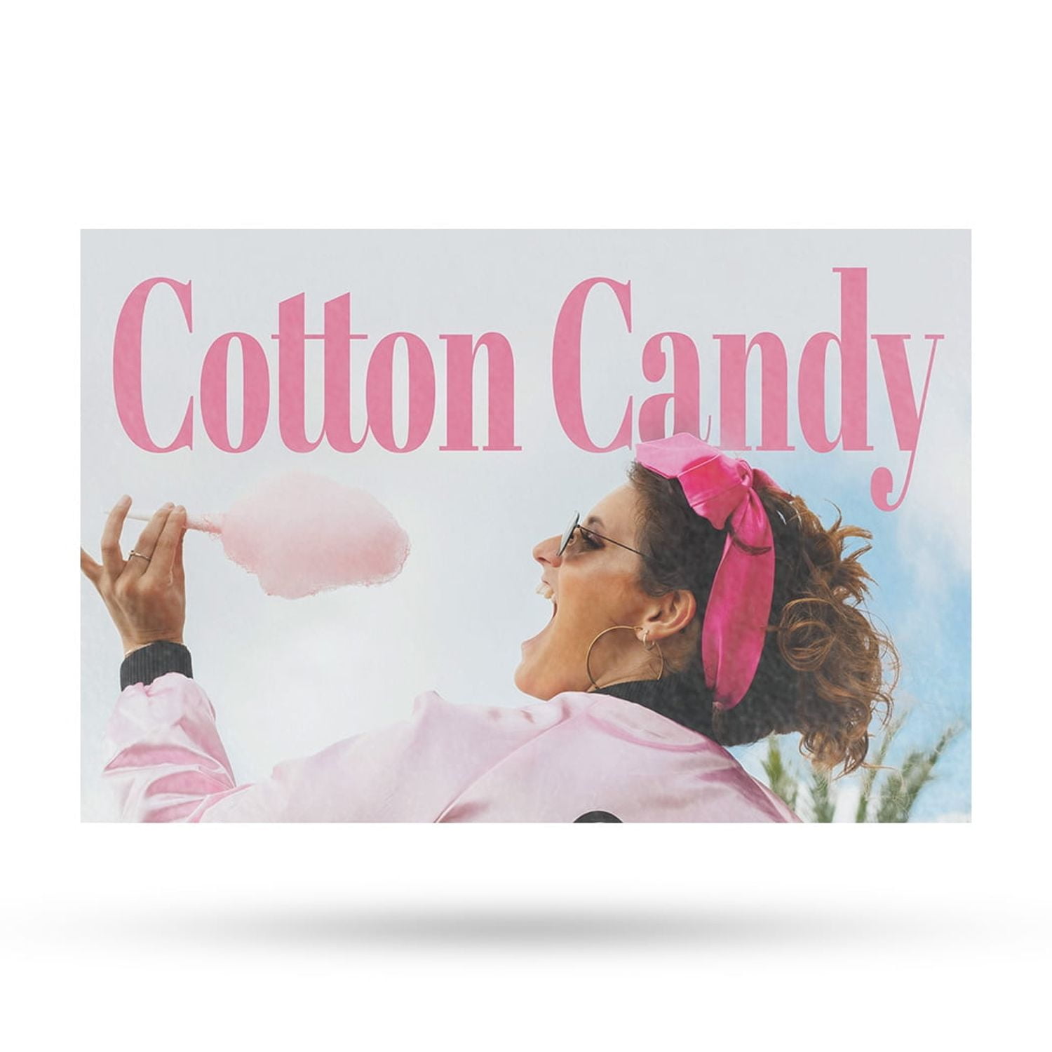 Cotton Candy Vinyl Decal 18 Inch x 24 Inch Weatherproof Heavy-Duty ...