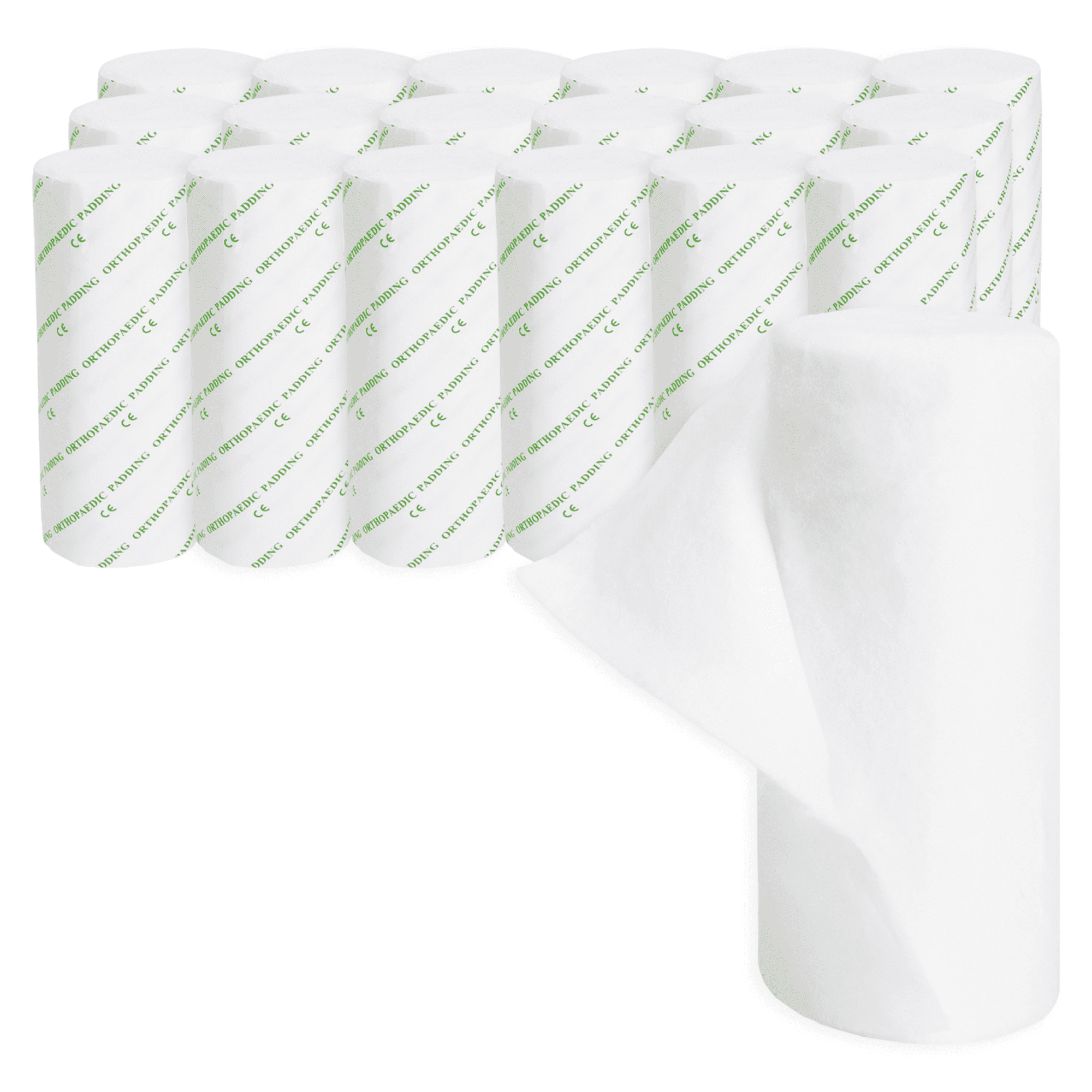 Cotton Cast Padding, 36 Rolls, 6” x 12ft, Undercast Padding Cotton ...