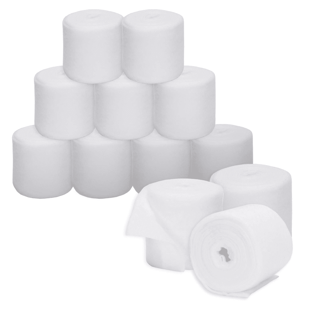 Cotton Cast Padding Rolls, 2” x 12ft, Undercast Padding, Gauze Bandage ...