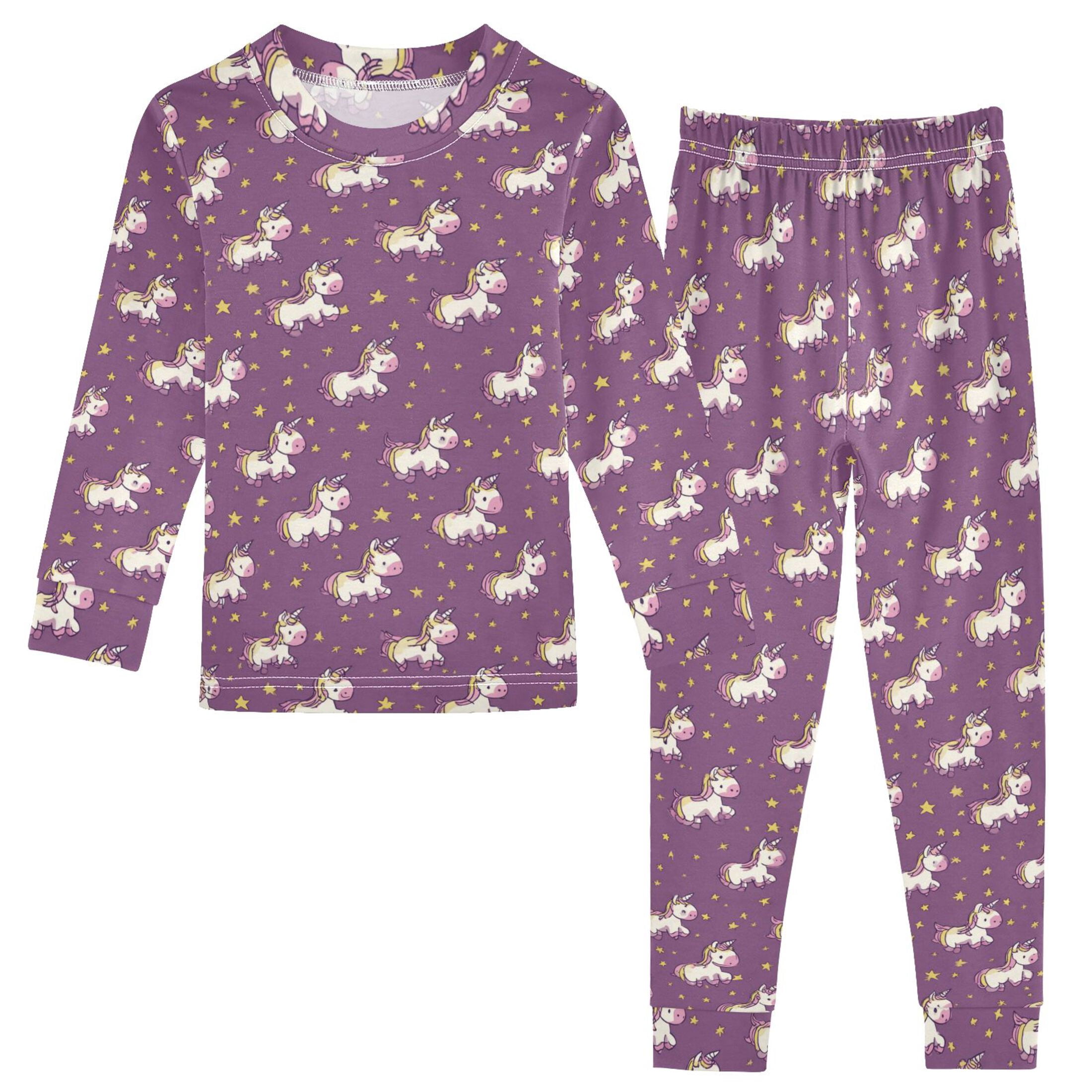Cotton Children's Pajama Set with Long Sleeve Top and Pants for Boys ...
