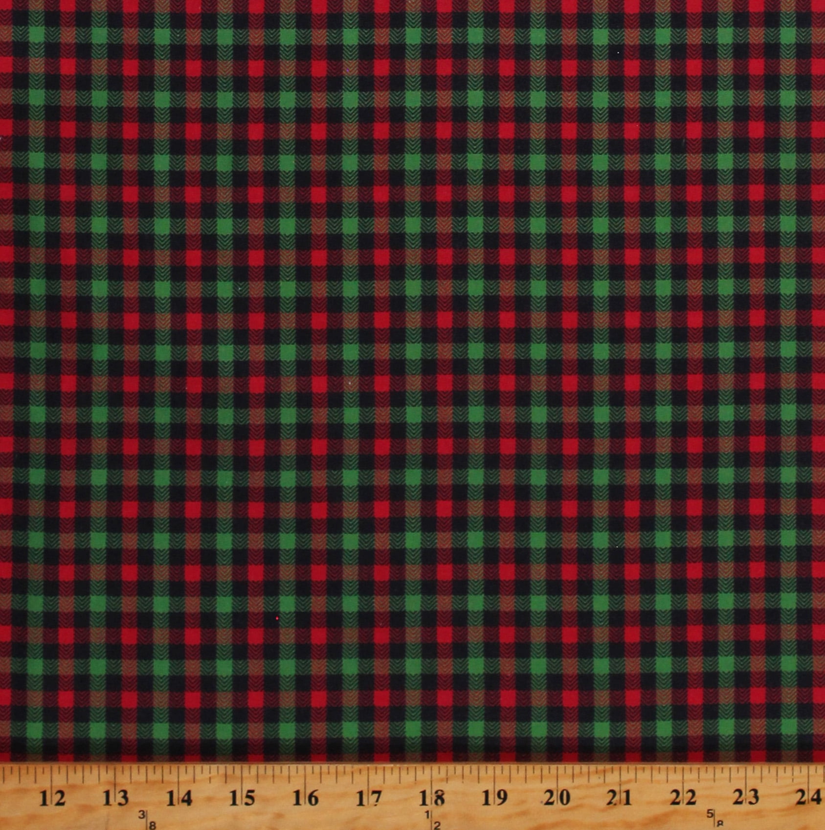 Cotton Christmas Buffalo Plaid Red Green Holiday Plaid 2022 Cotton ...