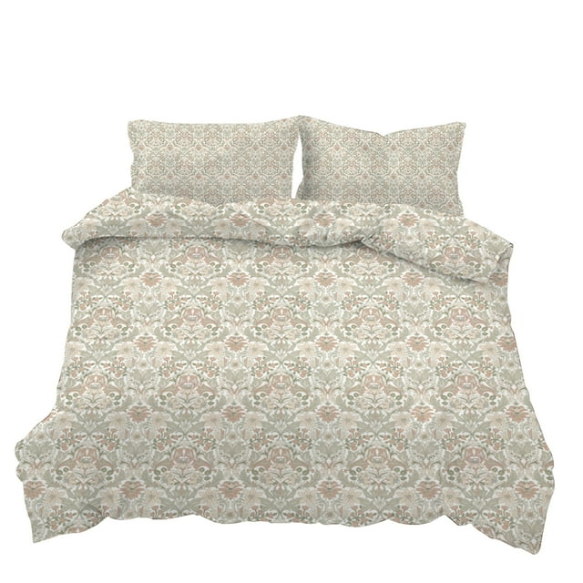 Cotton Comforter Cover Floral Duvet Cover Set Girls Bedding Set Little ...