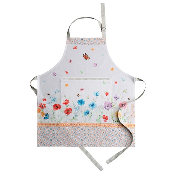 Cotton Cooking Apron 074 - Summer Whisper 1 for Home and Commercial Use ...