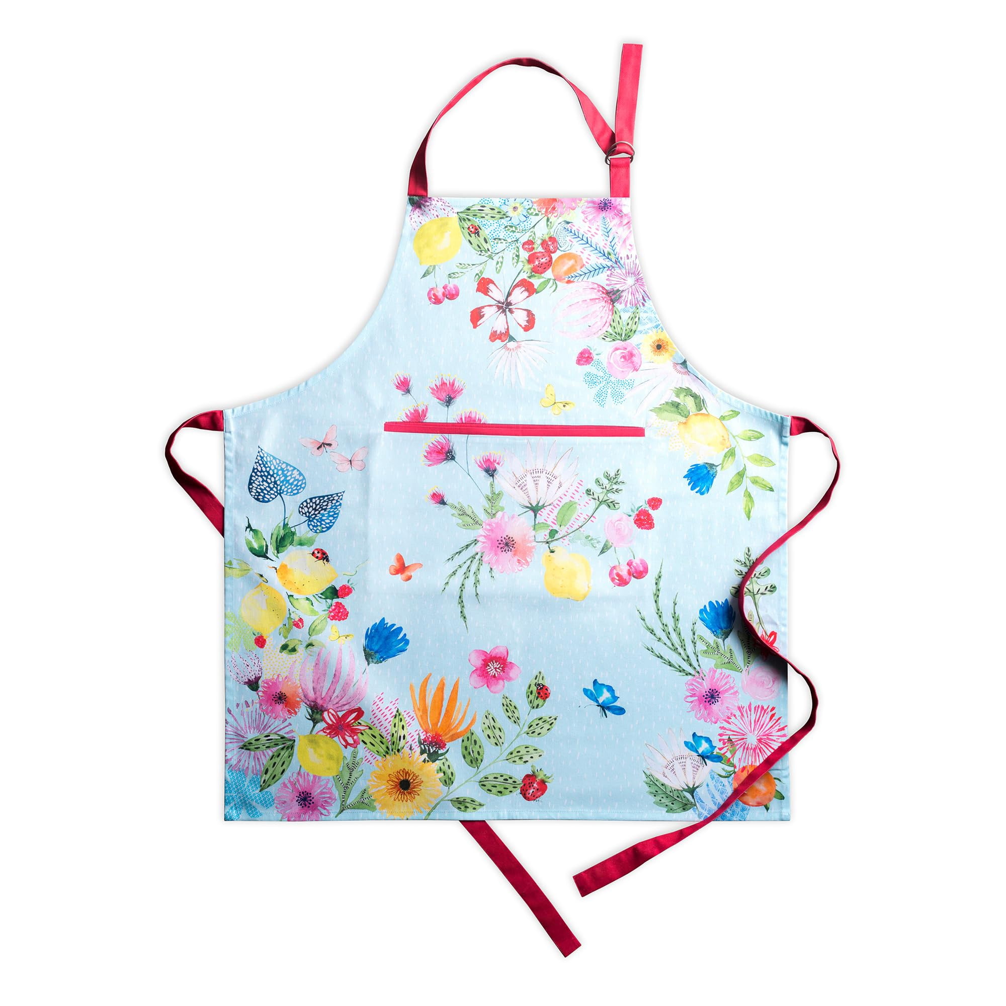 Cotton Cooking Apron 116 - Jardin D'ete - Mint 1 Count - Walmart.com
