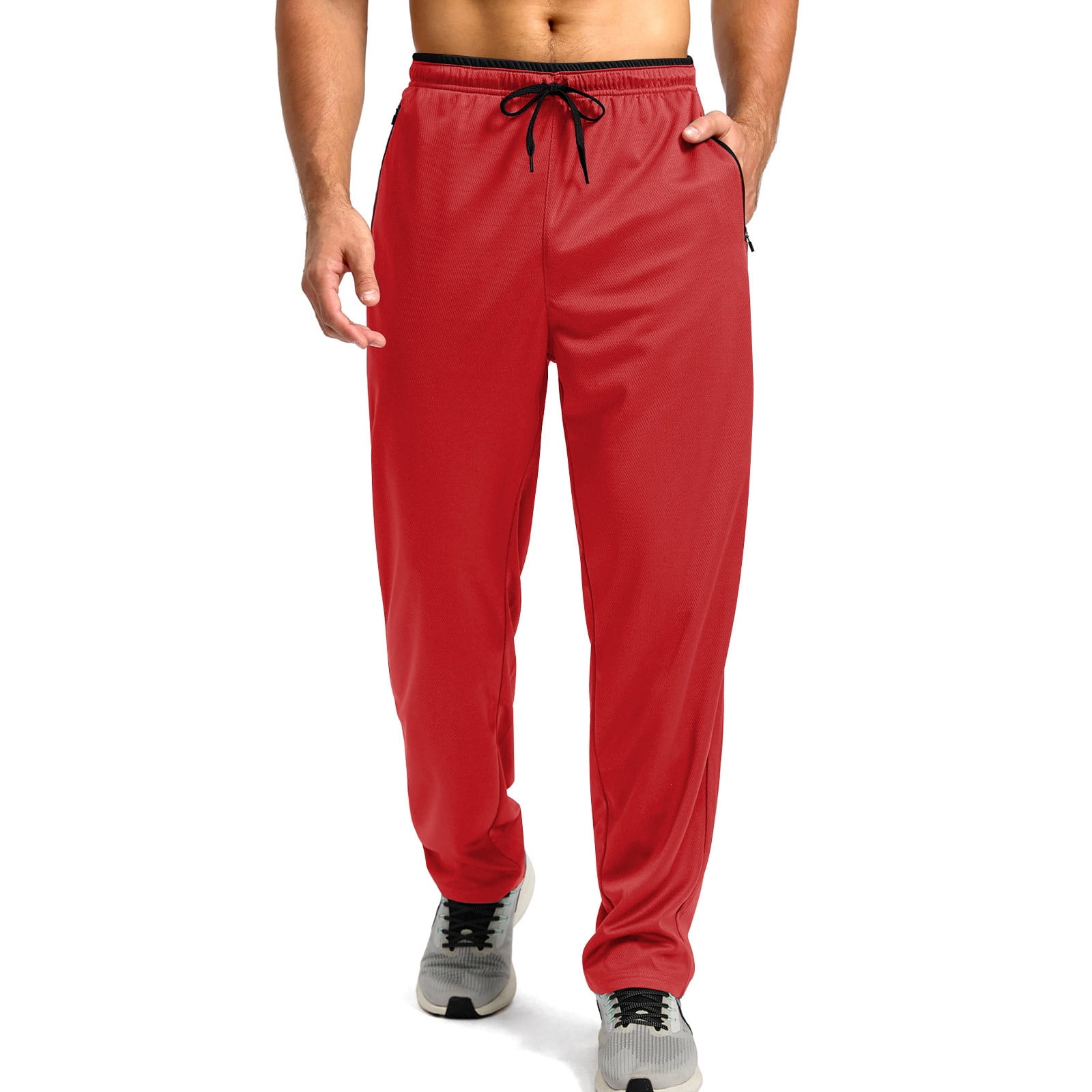Cotton Cool Joggers Solid Color Men, Men's Quick-Dry Hiking Pants with ...