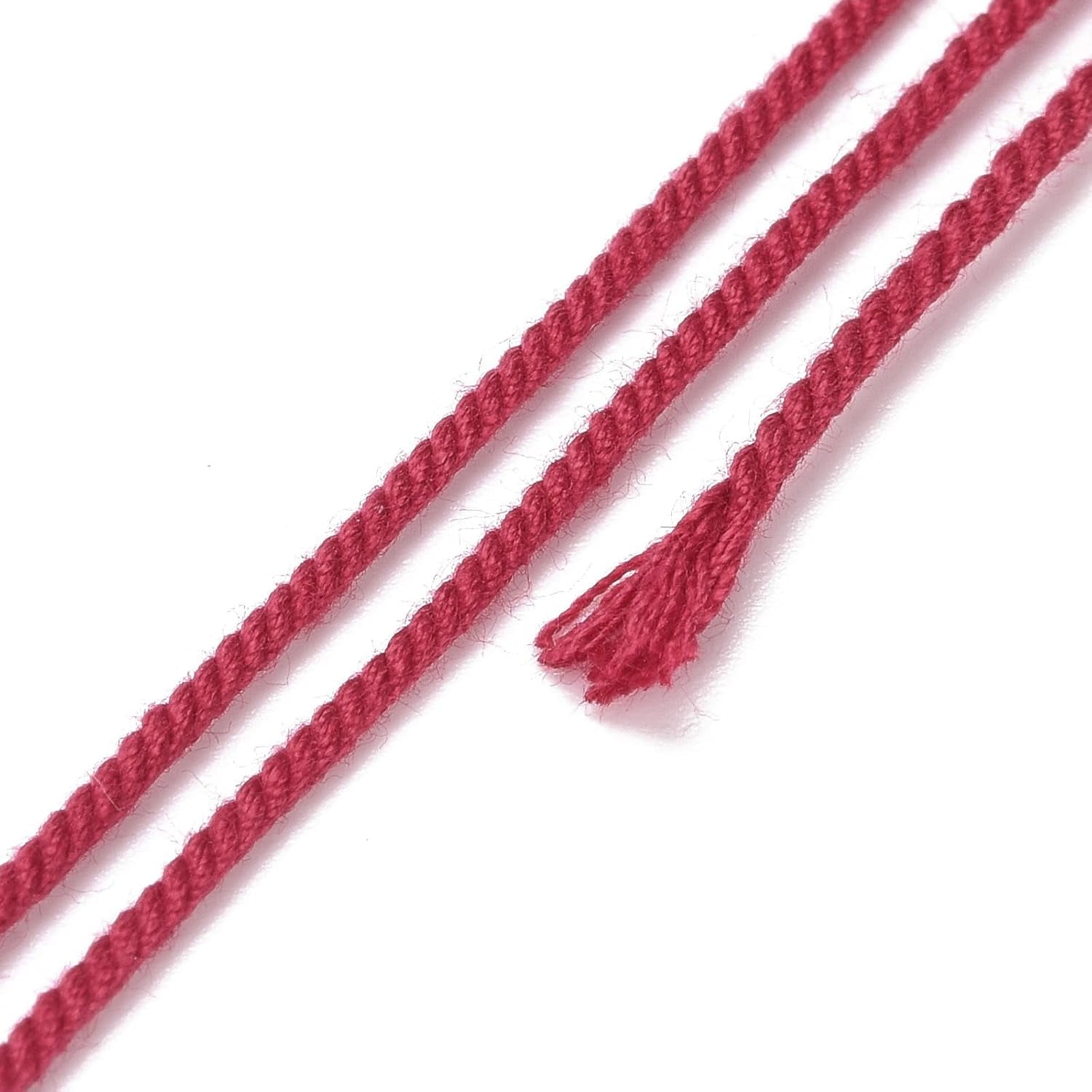 Cotton Cord Rope with Paper Reel for Wall Hanging Crafts Gift Wrapping ...