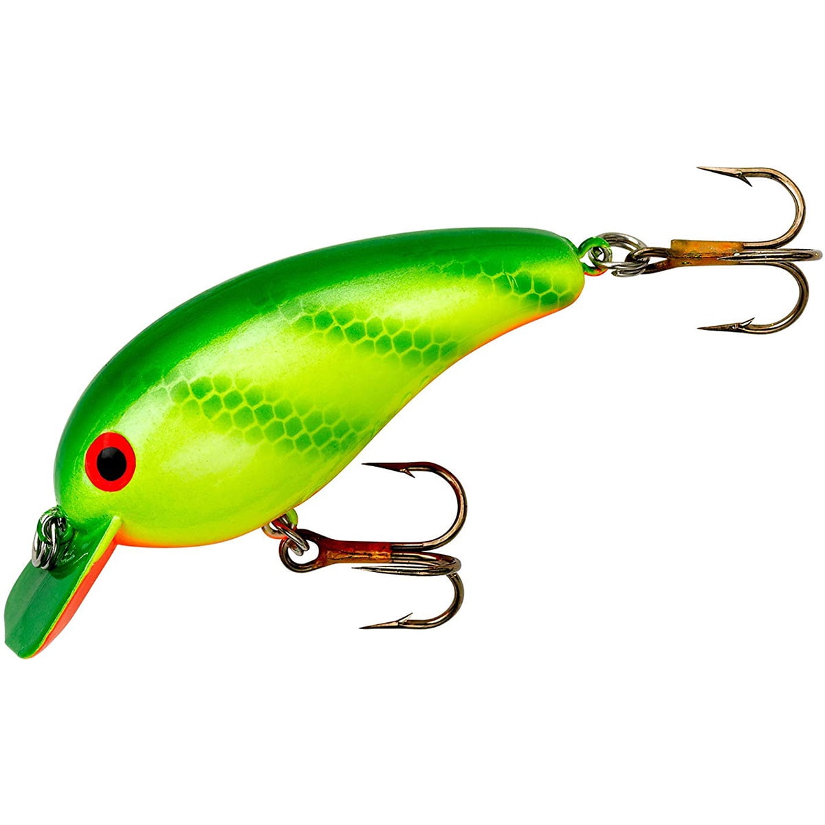 Cotton Cordell Big O 1/4 oz Fishing Lure - Chartreuse Perch - Walmart.com