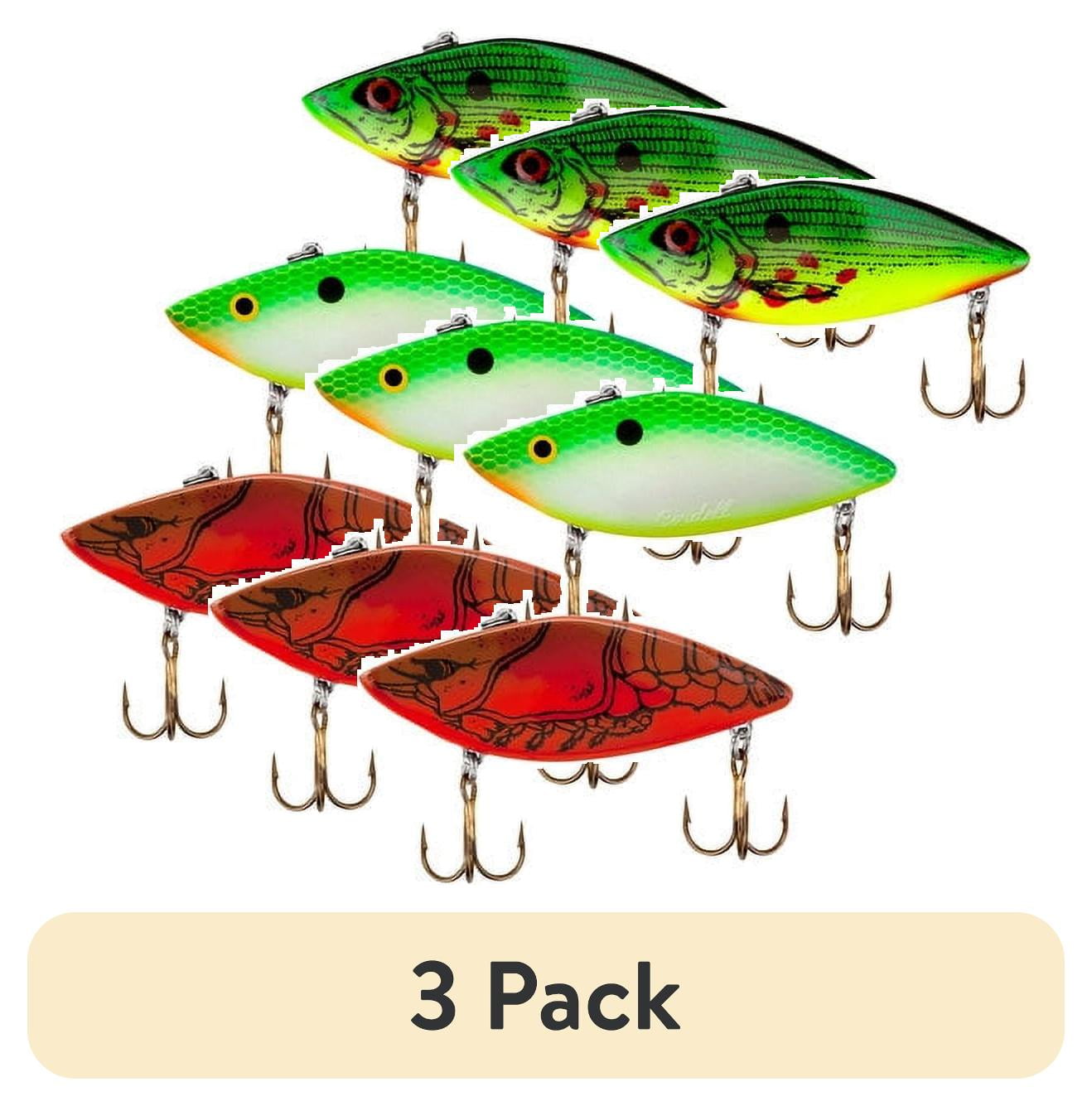 (3 pack) Cotton Cordell Topwater Fishing Lure Assortment - Walmart.com