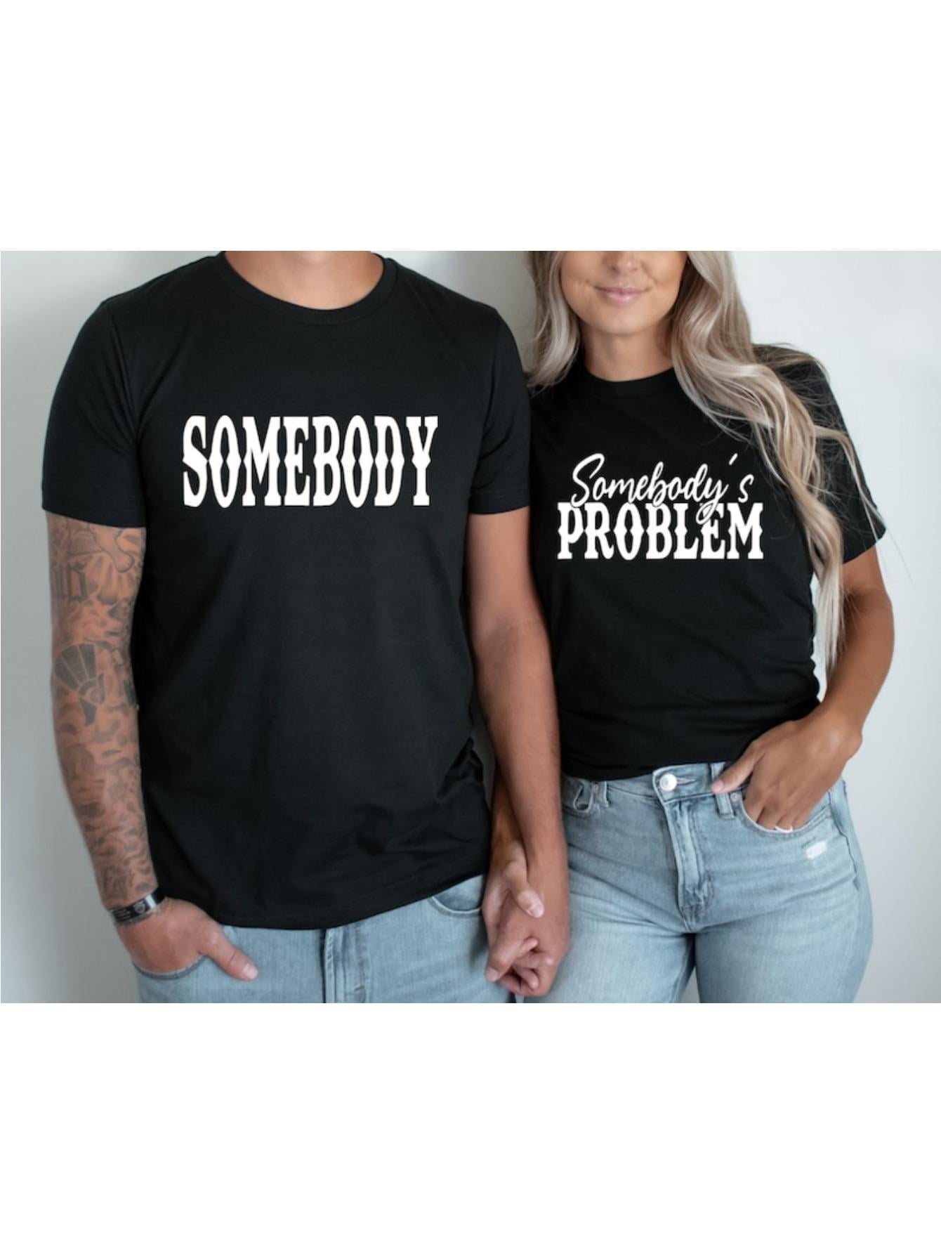 Cotton Couples Matching T-Shirts - Casual Round Neck Tees for Newlyweds ...
