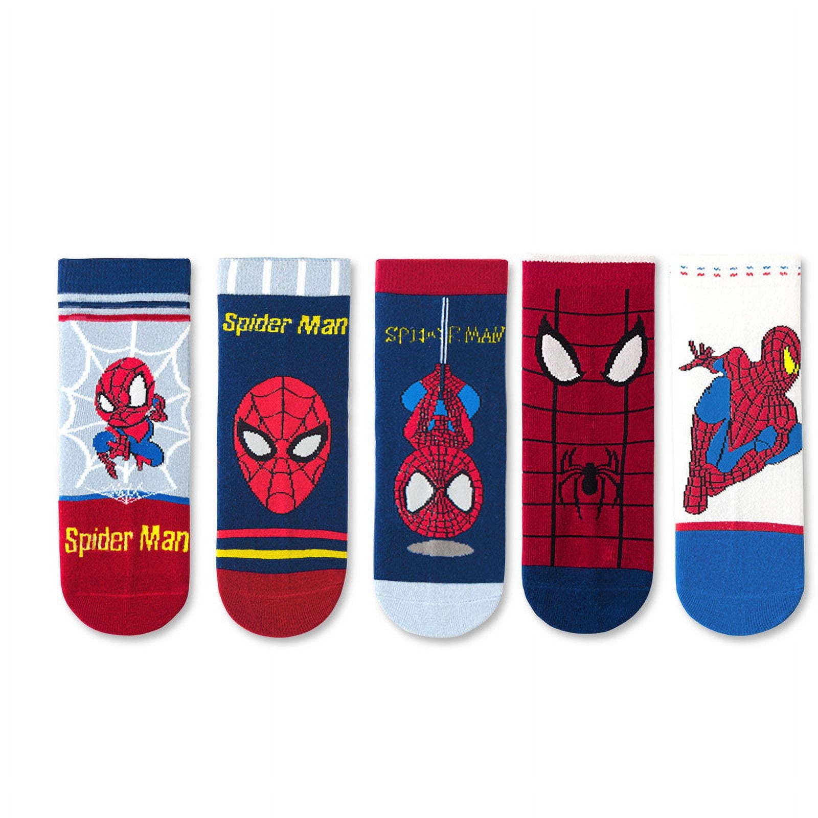 Cotton Crew Spidey Socks for Girl Kids Toddler Fashion Cute Cartoon ...