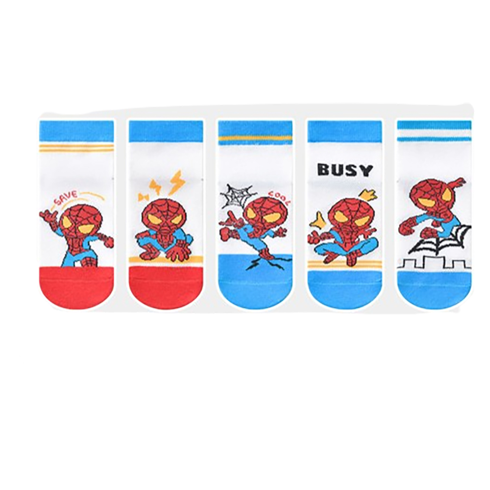 Cotton Crew Spidey Socks for Girl Kids Toddler Fashion Cute Cartoon ...