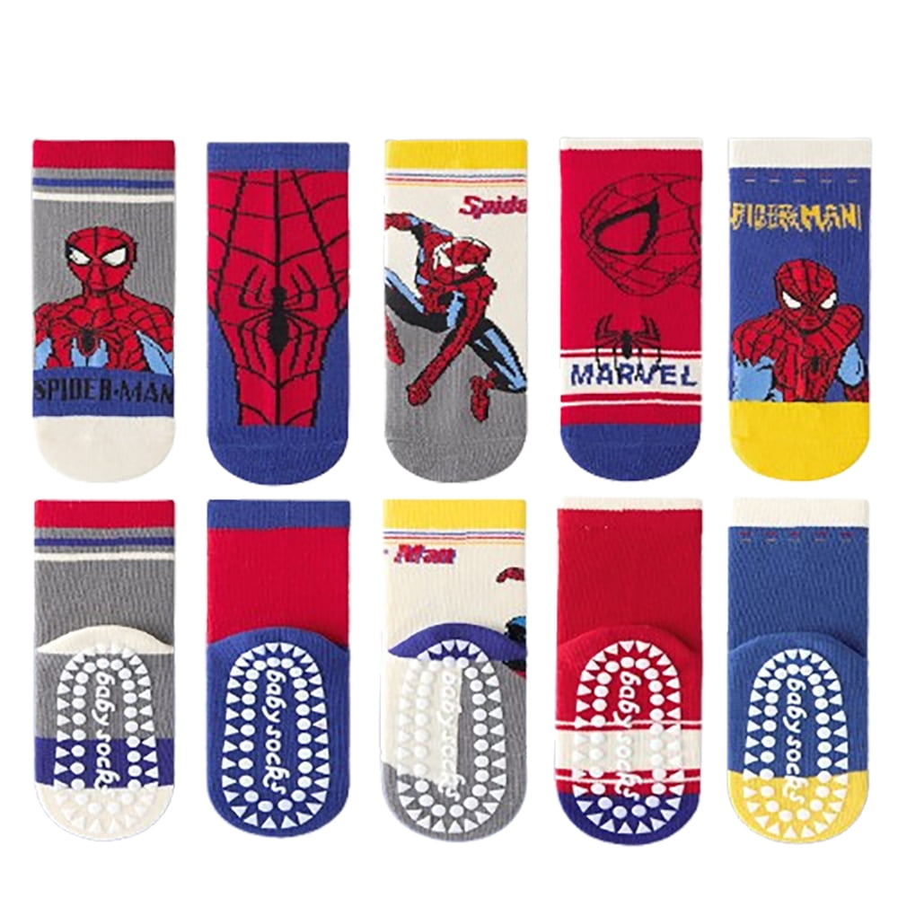 Cotton Crew Spidey Socks for Girl Kids Toddler Fashion Cute Cartoon ...