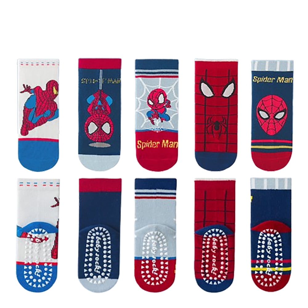 Cotton Crew Spidey Socks for Girl Kids Toddler Fashion Cute Cartoon ...