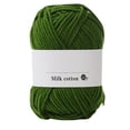 Cotton Crochet Yarn for Knitting - 25g Soft Milk Cotton Yarn, 65m | DIY ...