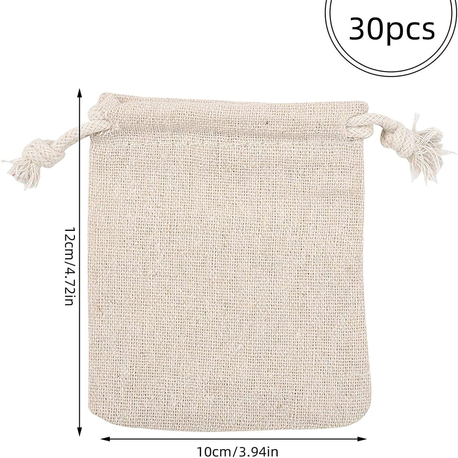 Cotton Drawstring Storage Bags Portable Jewelry Herbal Organizer ...