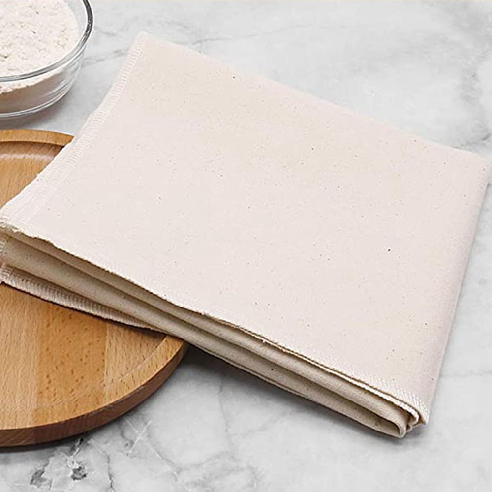 Cotton Fabric Pastry Cloth 17.7'' x 14.2'' Bread Proofing Cloth Bakers ...