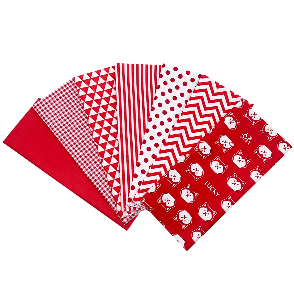 Cotton Fabric Patchwork Cloth Diy Bundle Quilting Sewing Christmas ...