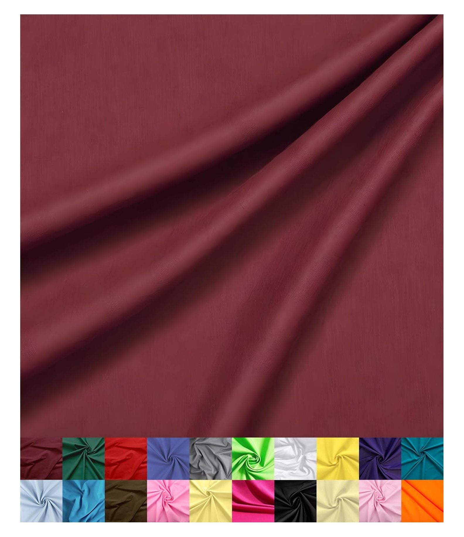 | Cotton Fabric for Sewing | Broadcloth Fabric | by The Yard | 60" Wide ...